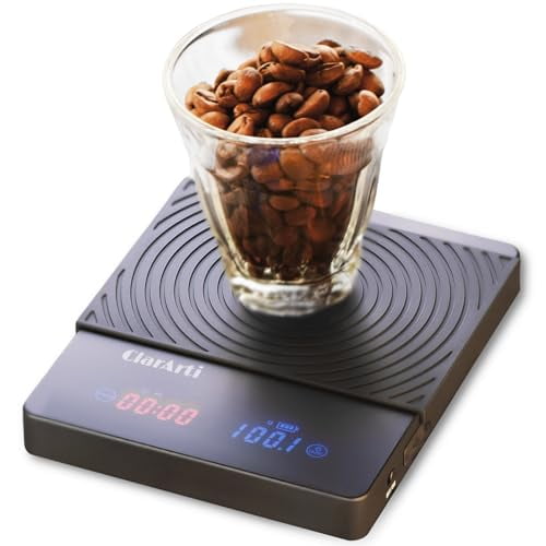 Sensitive Coffee Scale with Timer – High Accuracy Small Espresso Scale ...