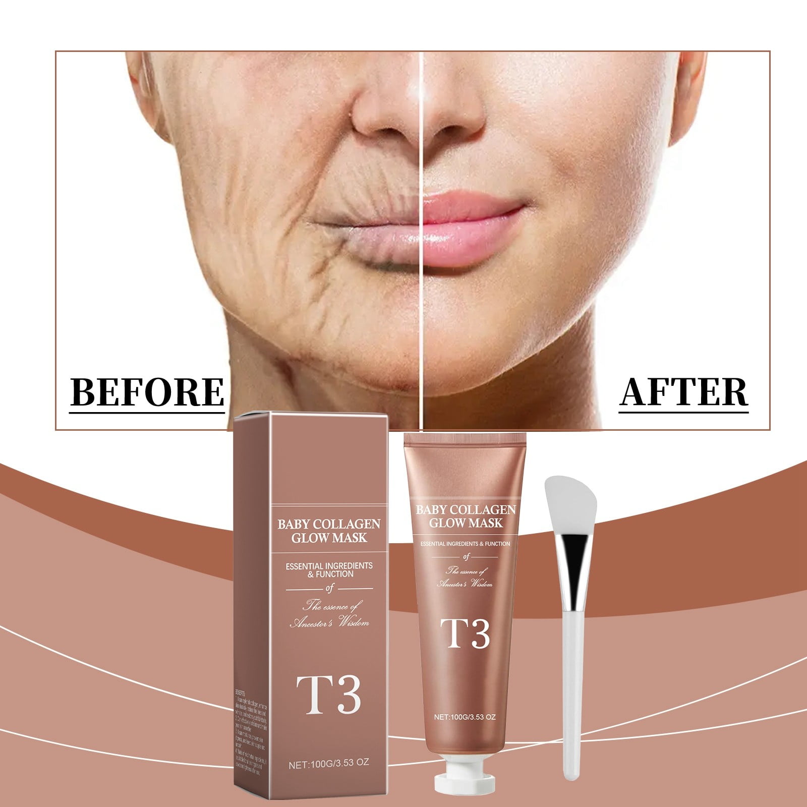 Sensitive Skin Collagen Peeling Light Collagen Moisturizing Hydrating ...