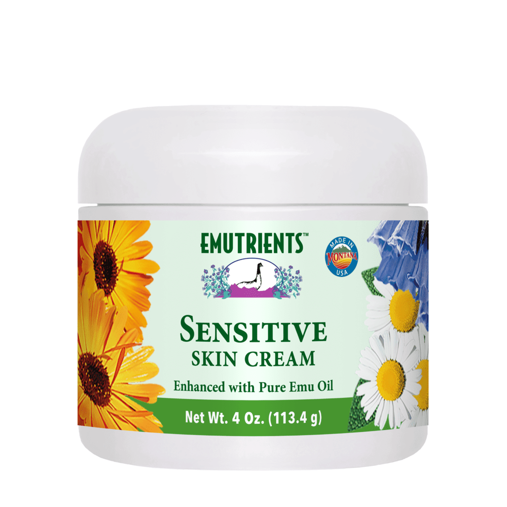 Sensitive Skin Cream Montana Emu Ranch Co. 4 oz Cream - Walmart.com
