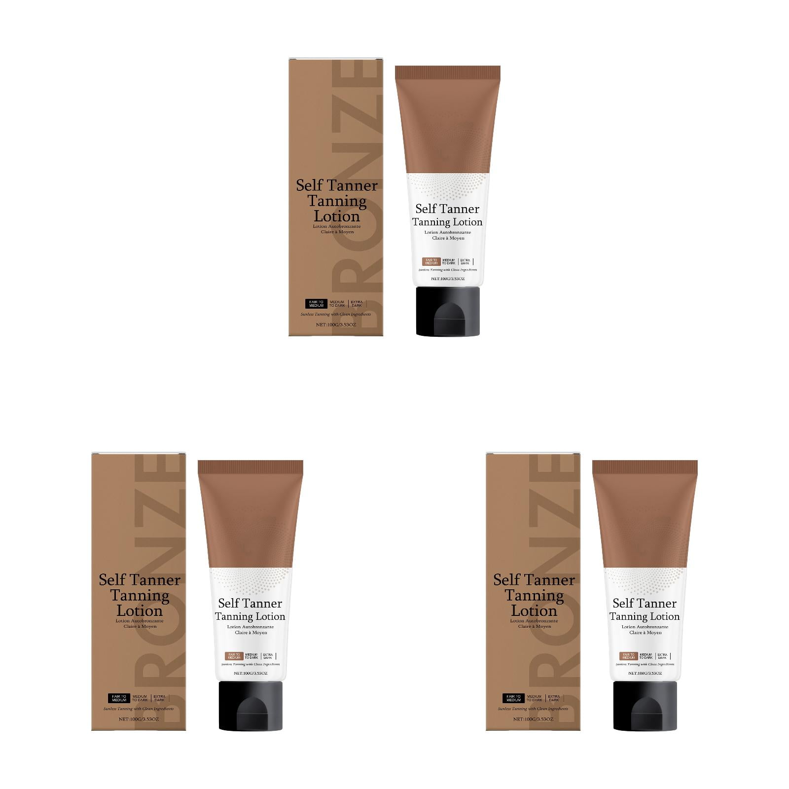 Sensitive Skin Self Tanner Aloe Vera and Coconut Oil Formula, Natural ...