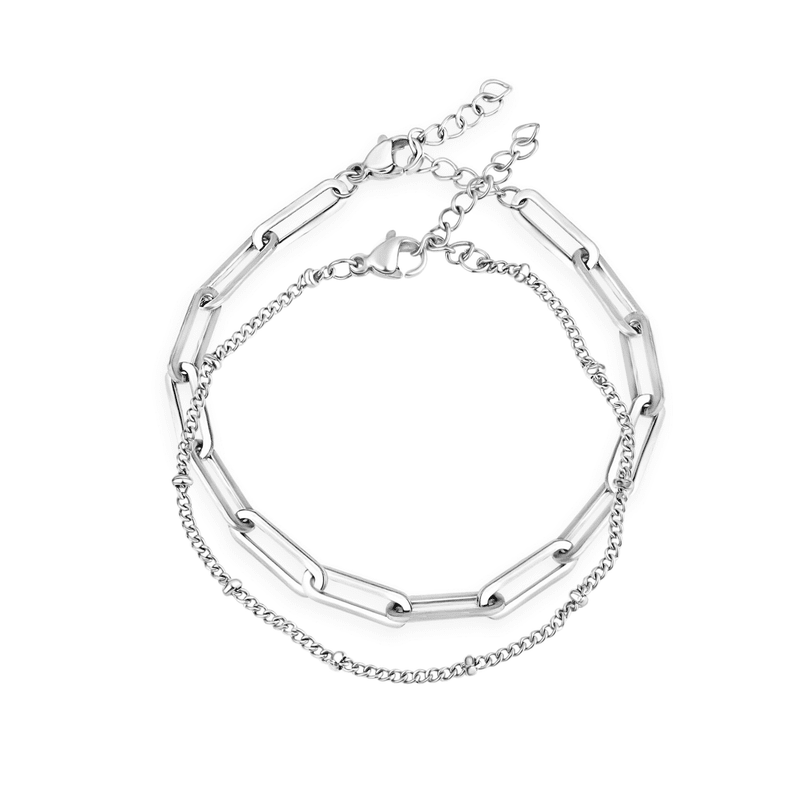 Sensitive Skin Stainless Steel Double Strand Paperclip and Station ...