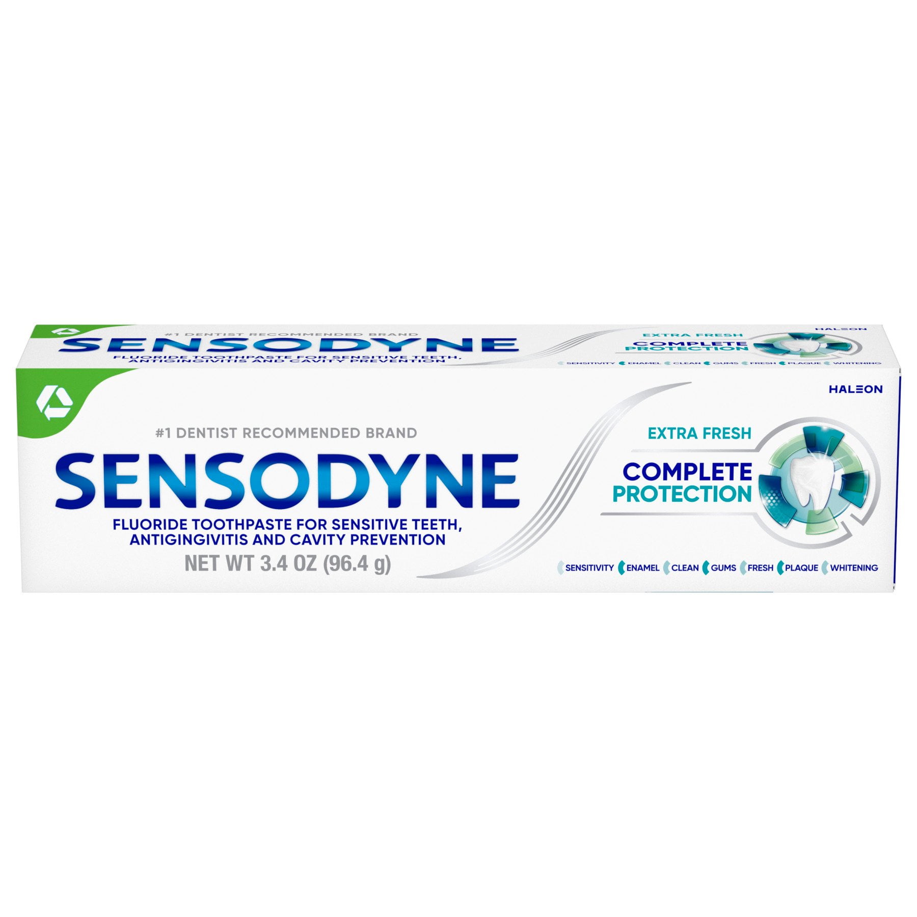 Sensodyne Complete Protection Sensitive Toothpaste-Extra Fresh - Walmart.com