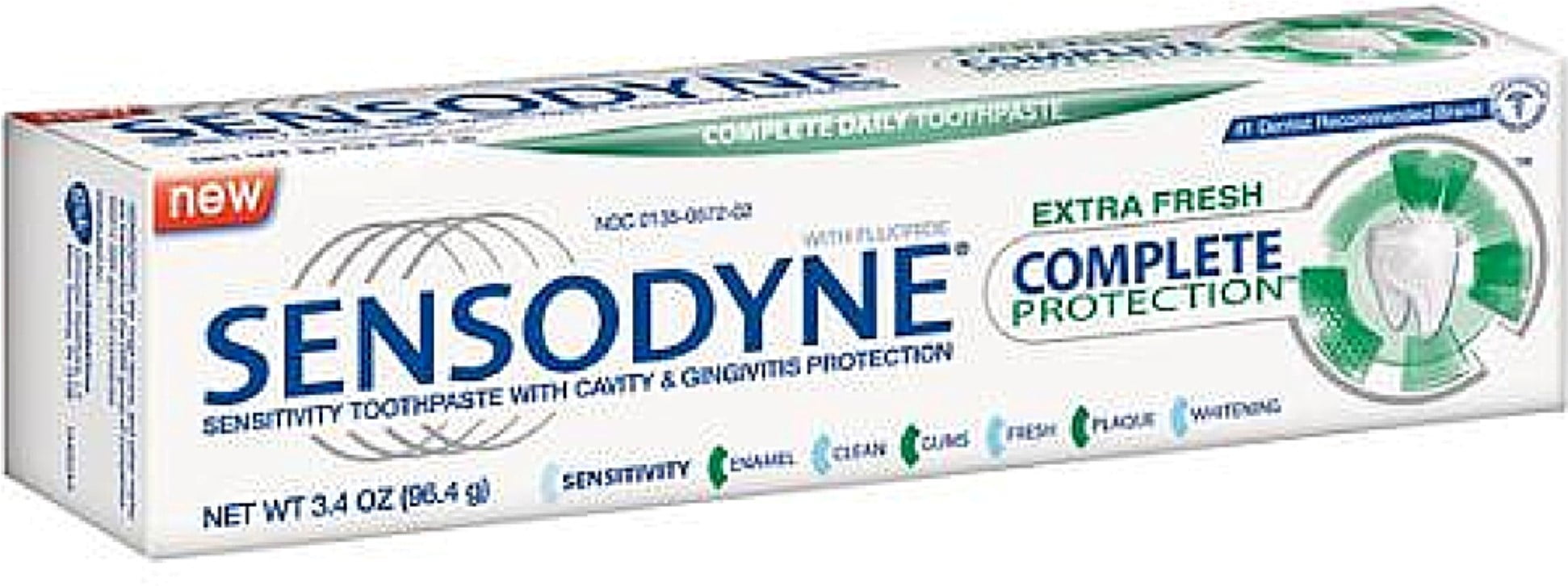 Sensodyne Complete Protection Sensitivity Toothpaste, Extra Fresh 3.40 ...