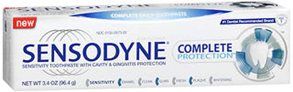 Sensodyne Complete Protection Sensitivity Toothpaste With Cavity