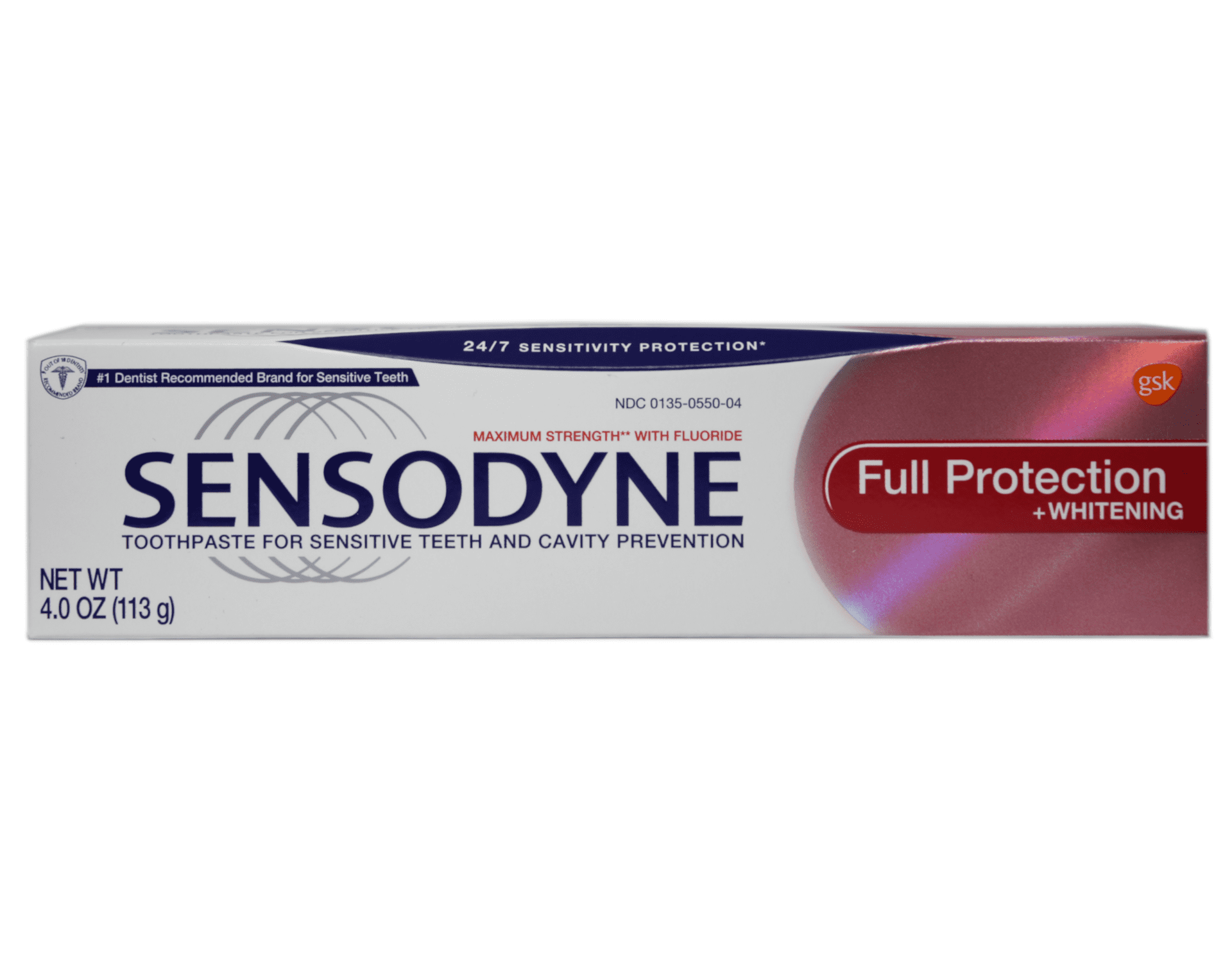 Sensodyne Full Protection Plus Whitening Toothpaste 4 oz (Pack of 6 ...