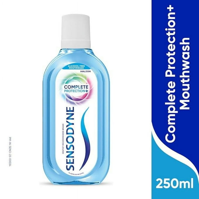 Sensodyne Mouthwash Complete Protection+, All in One Mouth Wash for ...