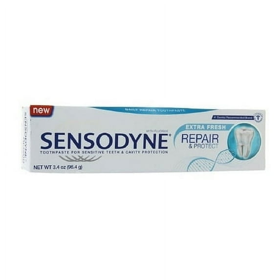 Sensodyne Repair & Protect Toothpaste for Sensitive Teeth, Extra Fresh ...