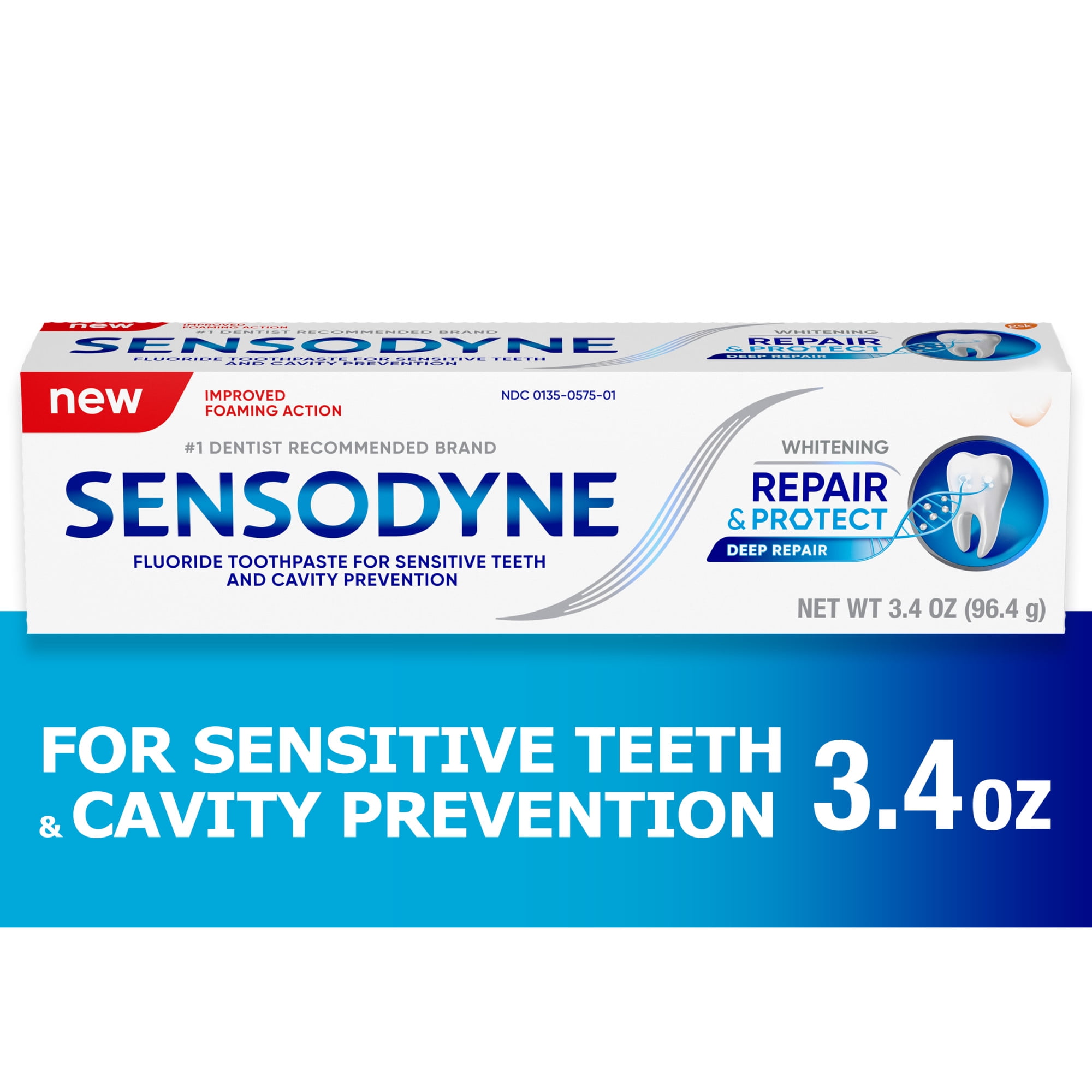 Sensodyne Sensodyne Caring Mint Toothpaste With Fluoride Sensitivity