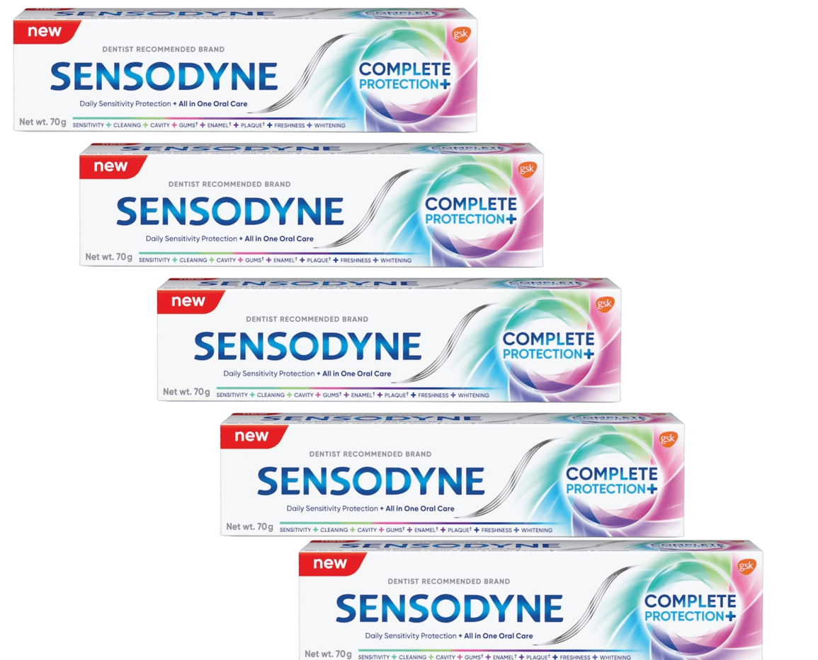 Sensodyne Toothpaste Complete Protection+ All in One Daily Oral Care ...