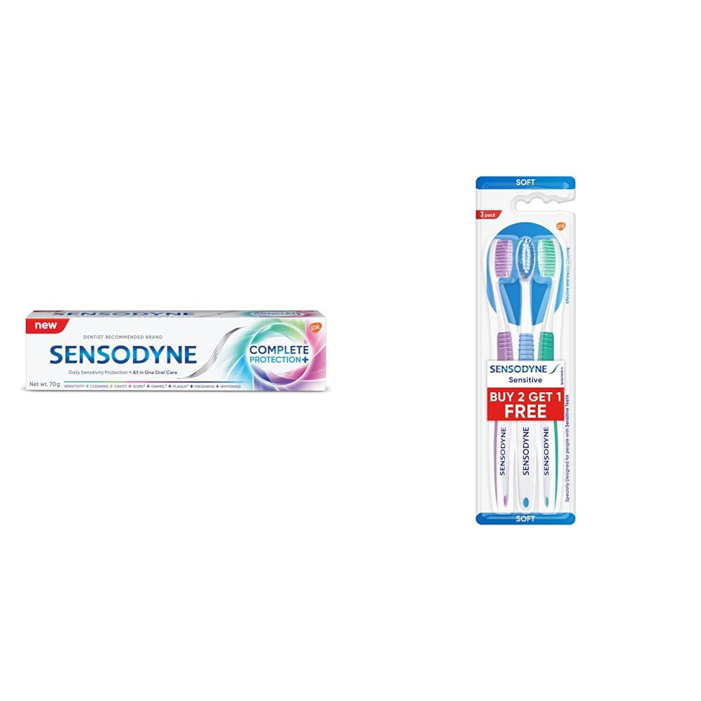 Sensodyne Toothpaste Complete Protection+, All in One daily oral care ...