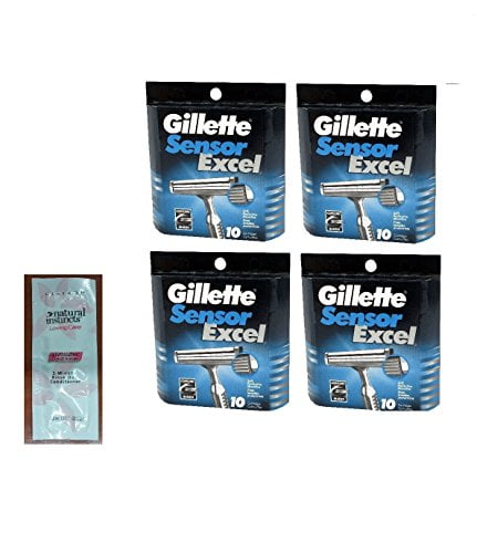Excel Refill Blade Cartridges, 10 Ct. (Pack of 4) with FREE Loving ...