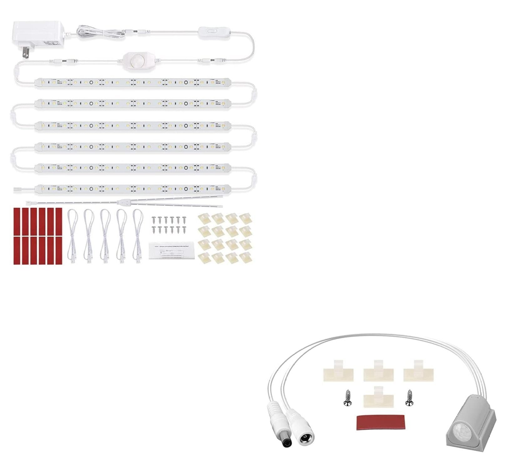 Sensor LED Strip Lighting Kit. Plug in. Perfect to Work as Activated ...