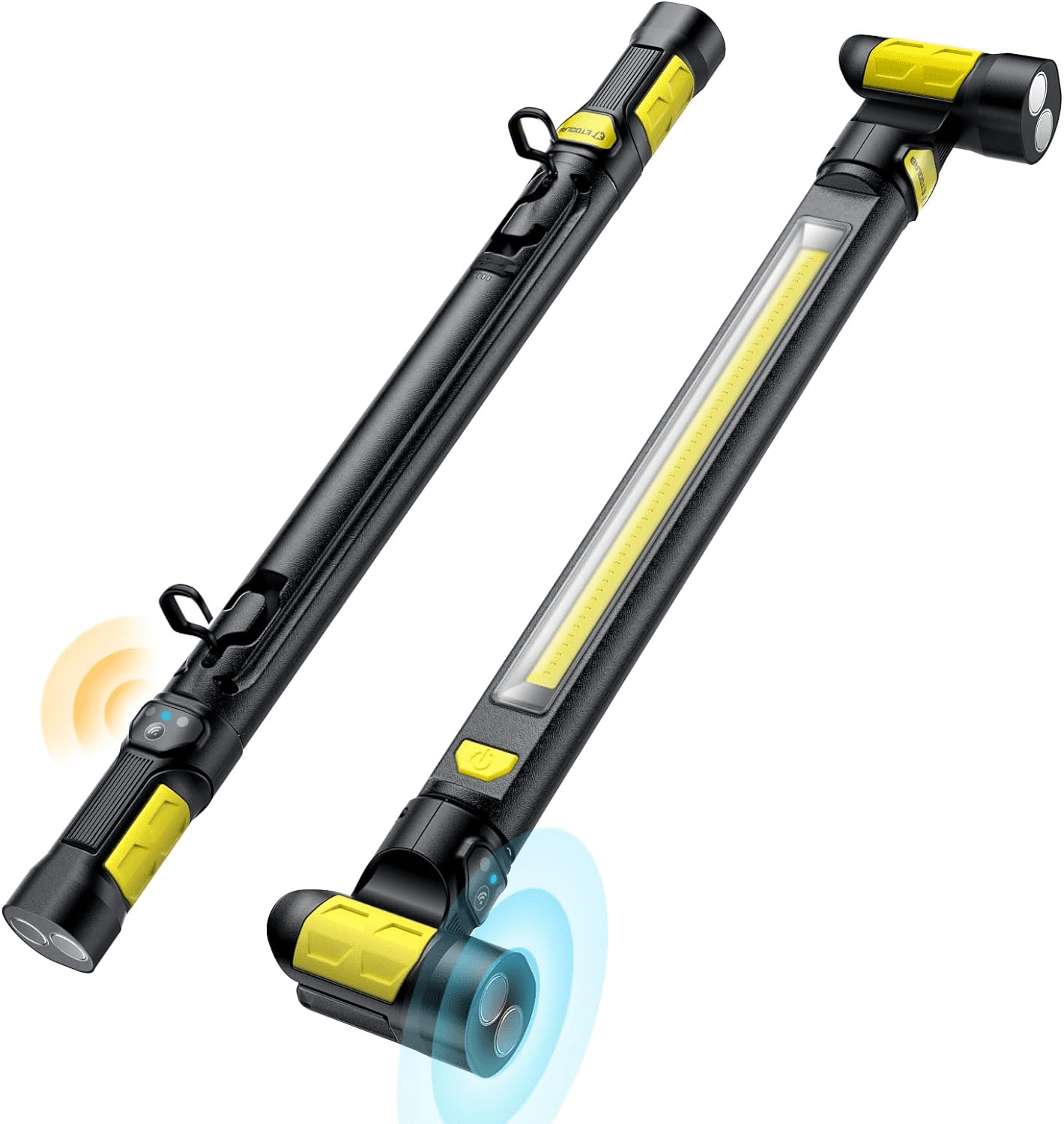 Sensor LED Work Light 3000LM Portable Magnetic Rechargeable Work Light ...