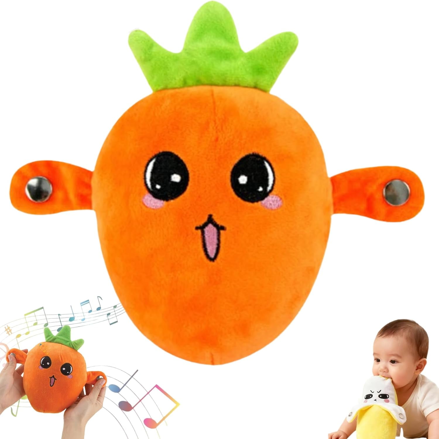 Sensor Music Doll with Piano Musical Sensing Ears,Kids Human Body ...