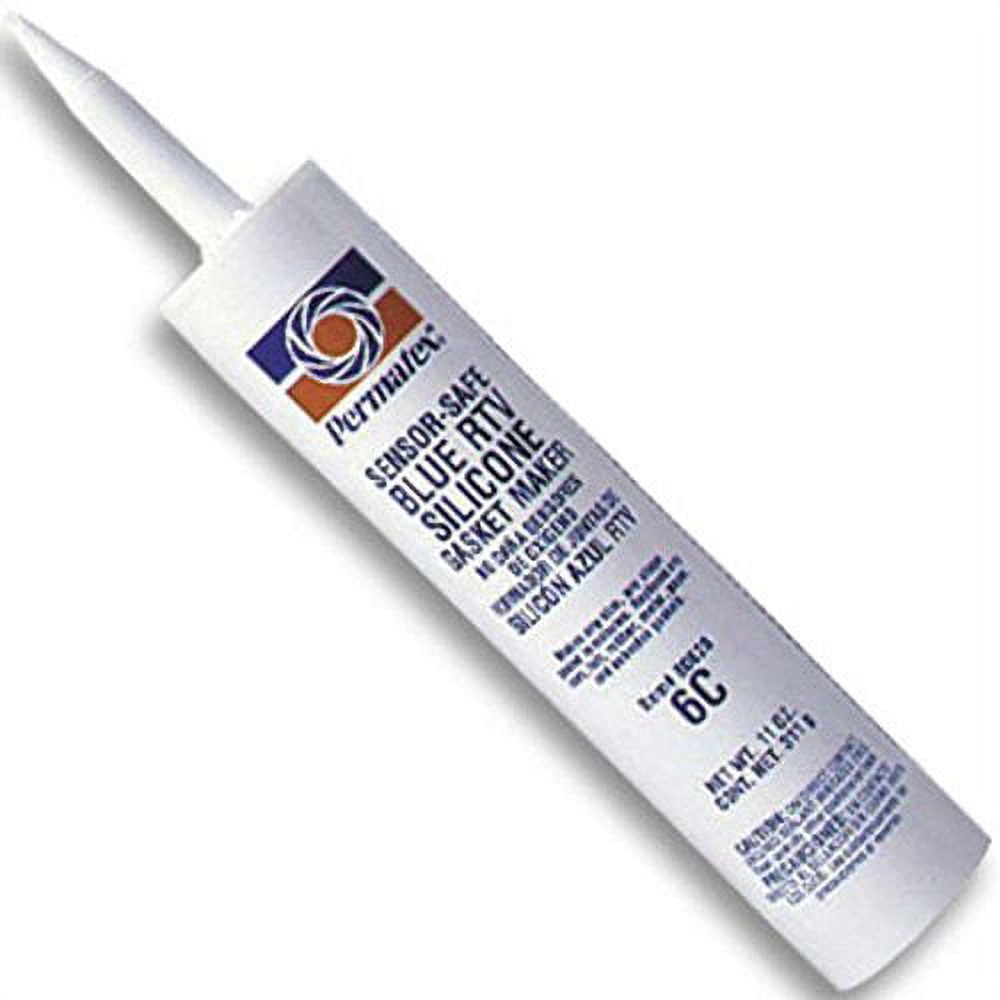 Sensor-Safe Blue RTV Silicone Gasket Maker, 11 oz. Cartridge - Walmart.com