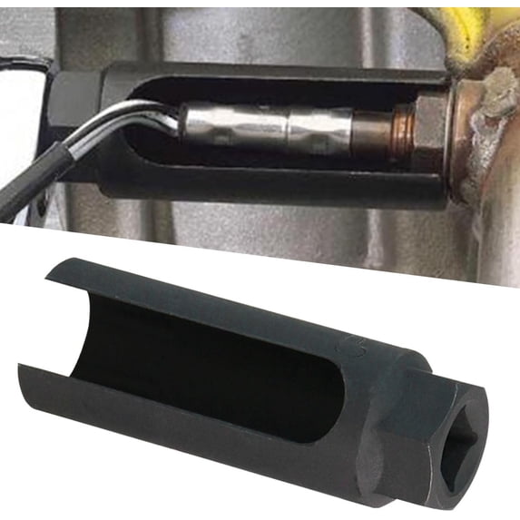 Sensor Socket, 3/8 Inch Drive x7/8 Inch (22mm), 6-Point O2 Sensor with ...