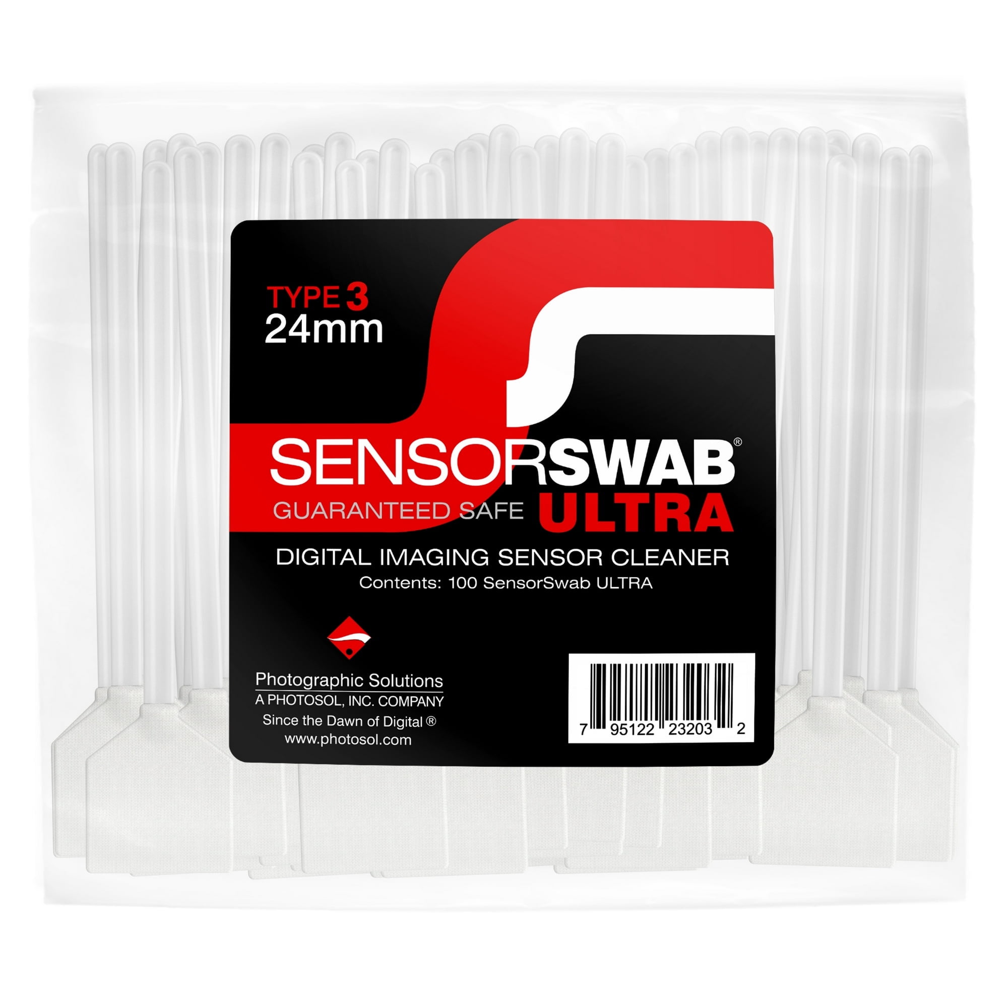 Sensor Swab Ultra 24mm Swabs - Camera Sensor Cleaner Swabs for Cleaning ...