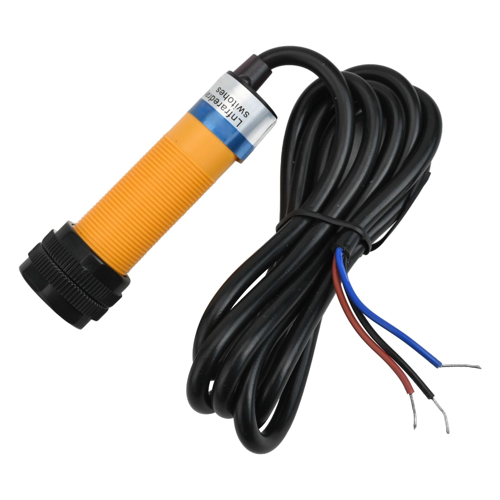 Sensor Switch 10-30VDC 1pc 3-Wire NPN PNP 68.5*18 Mm Diffuse Reflection - Walmart.com