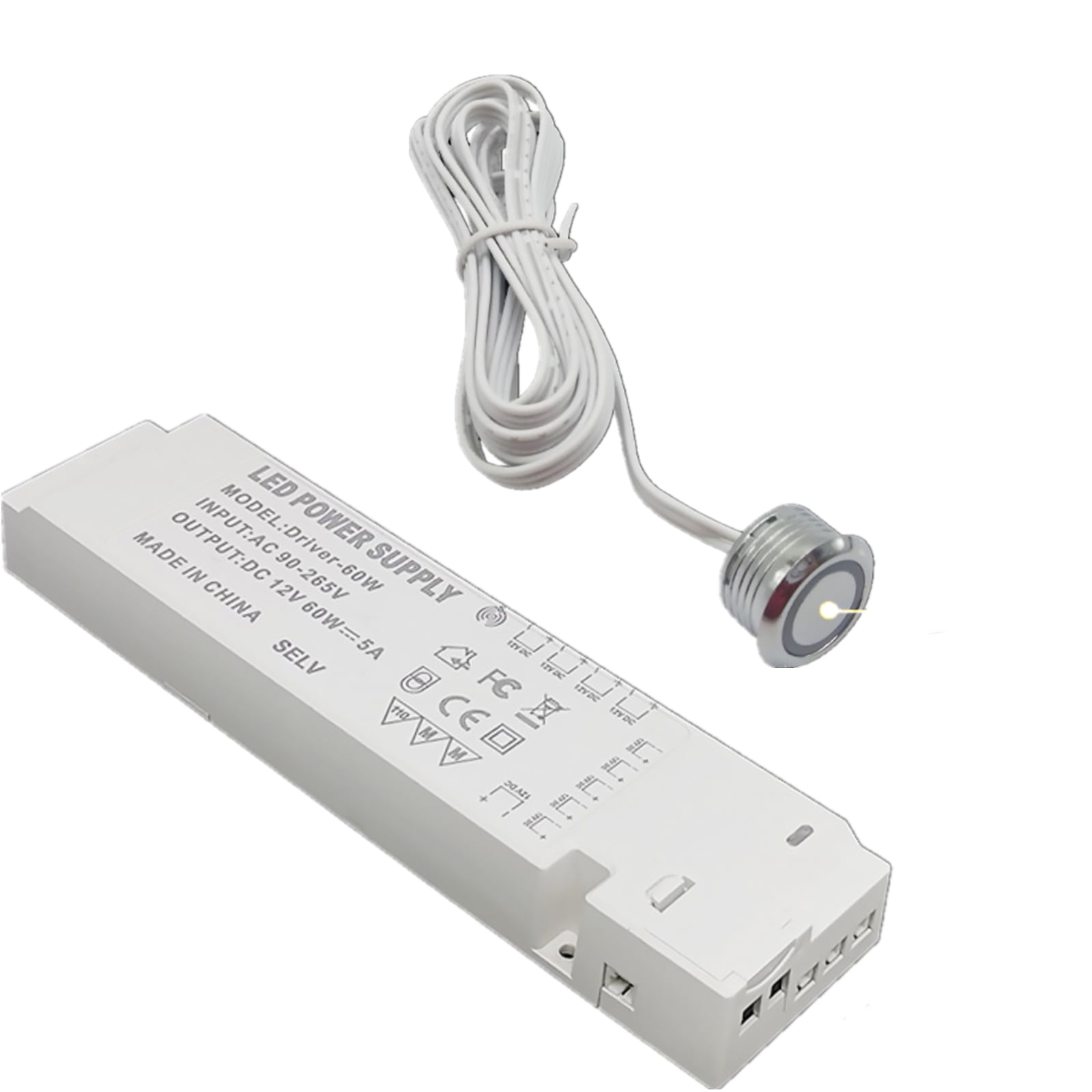 Sensor Switch with Drive Power Supply for Kitchen Under Cabinet Led ...