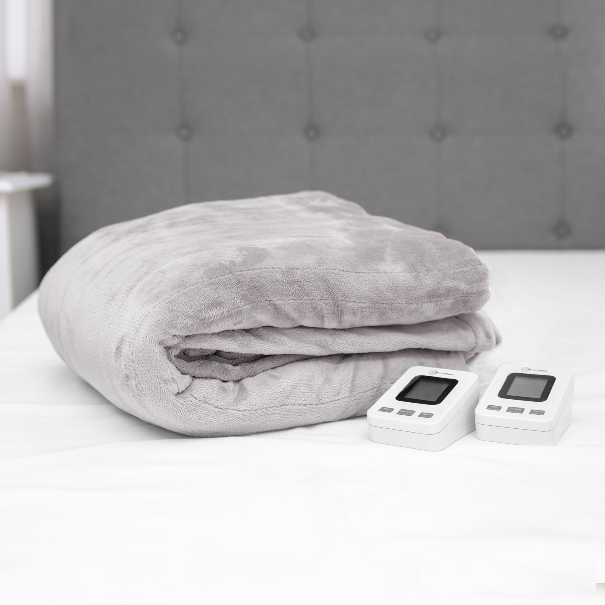 SensorPEDIC Electric Warming Blanket with SensorSafe & Two Digital ...