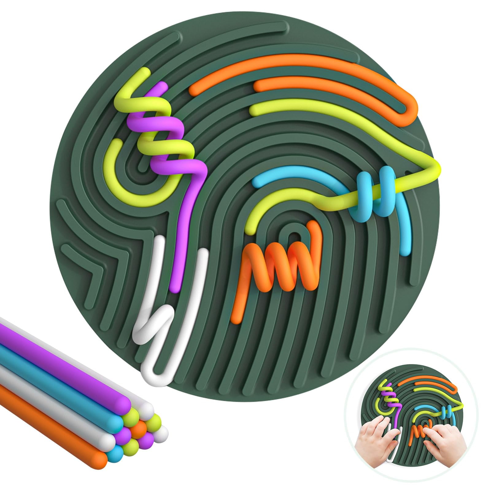 Sensory Activity Board, Gapiks Fidget Toys, Busy Board Stress Relief ...