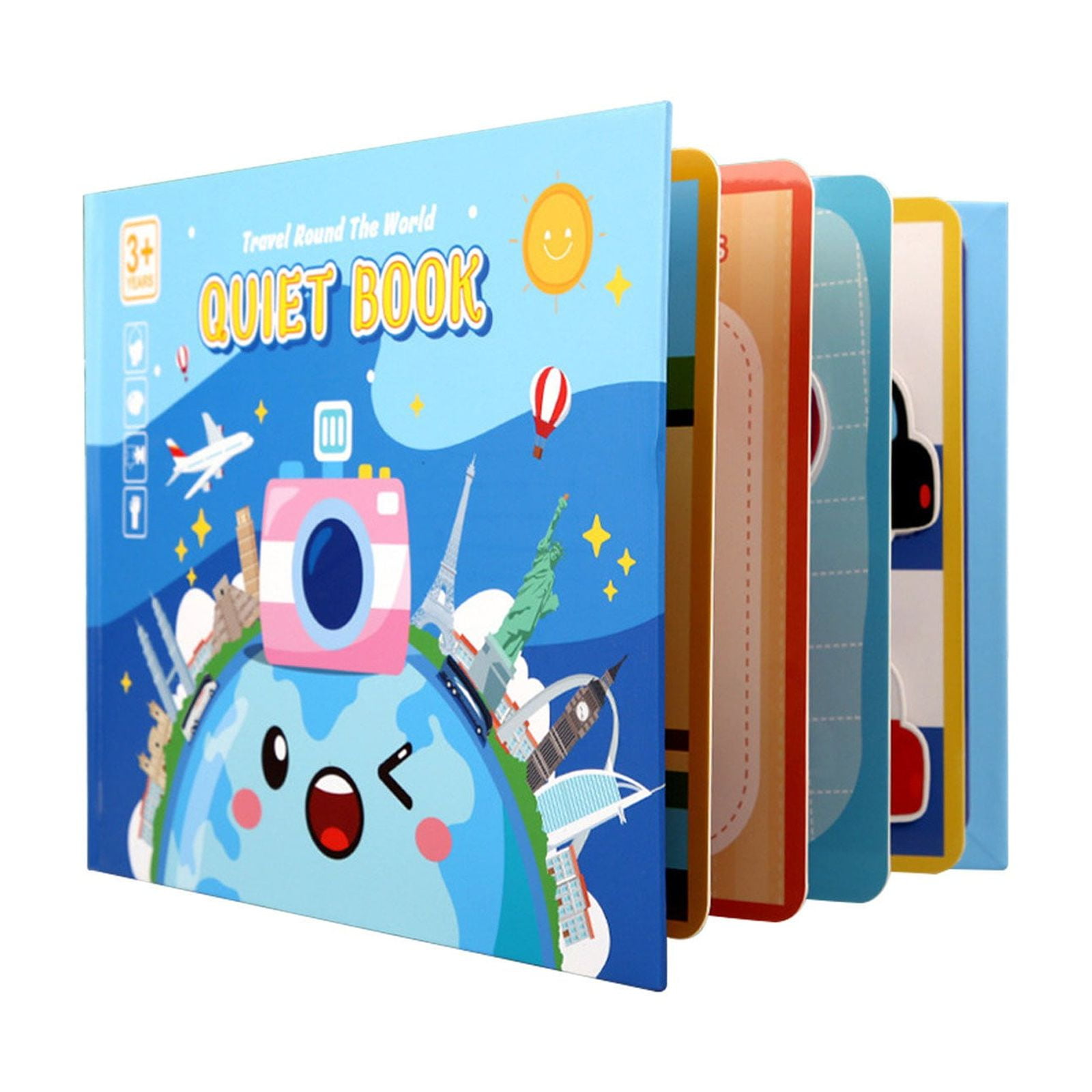 Sensory Book Sensory Book Keep Kids Off Devices Toddler Quiet Busy Book ...