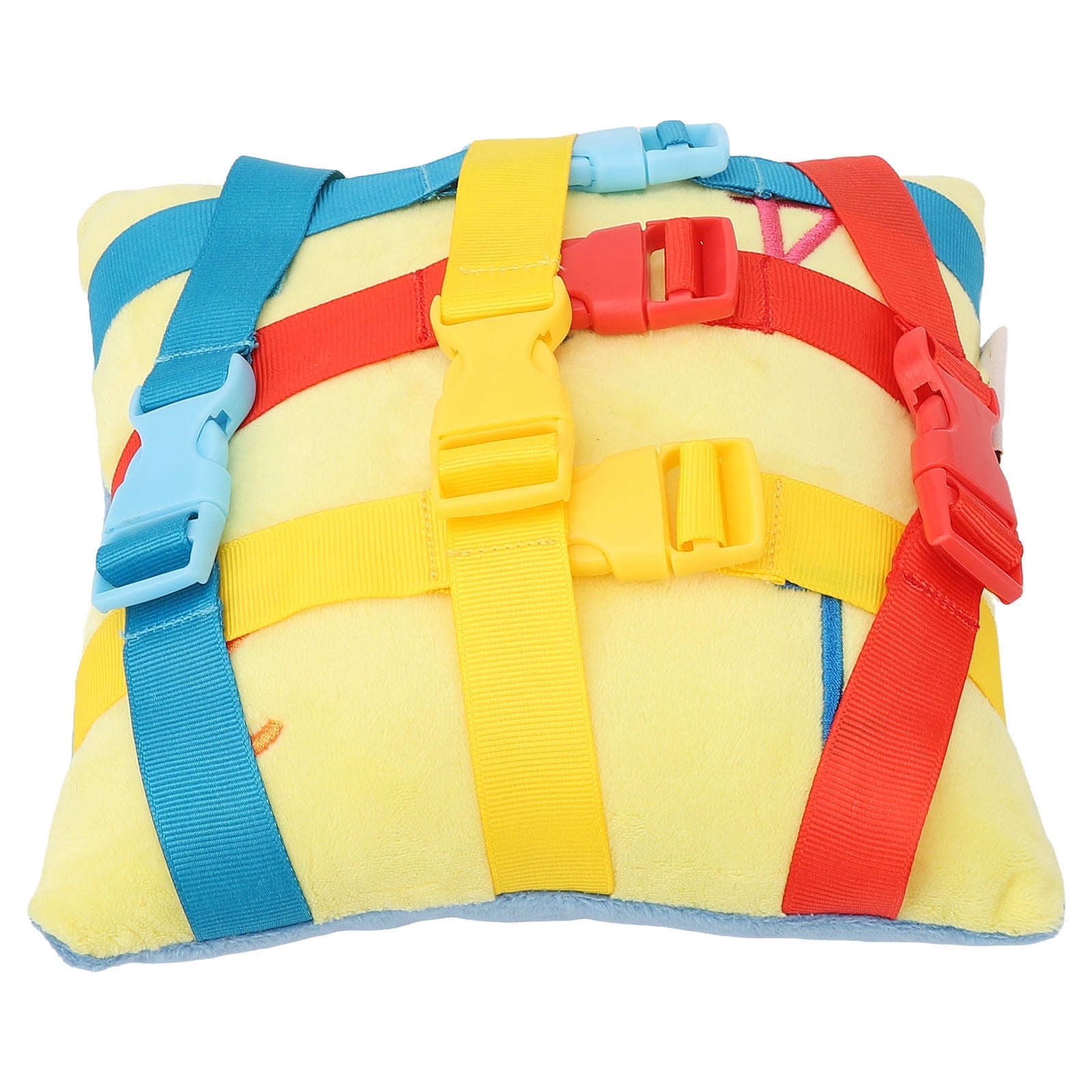 Sensory Buckle Pillow Toys, Travel Toys for Toddlers 1-3 Learning Fine ...
