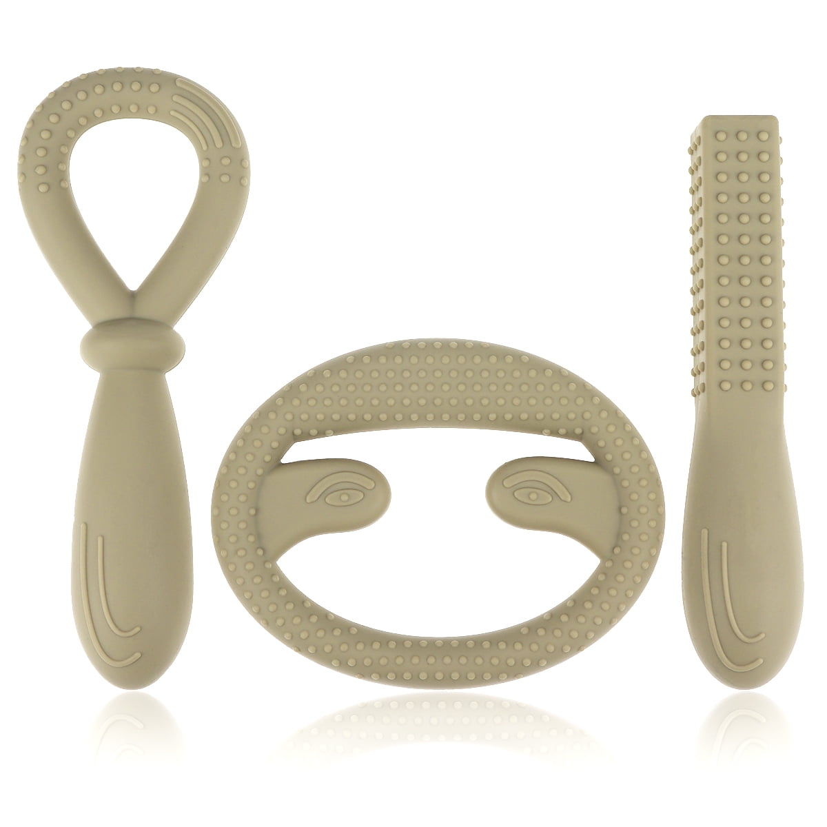 Sensory Chew Toys, 3 Pack Silicone Oral Motor Chewy Tool for Autism ...