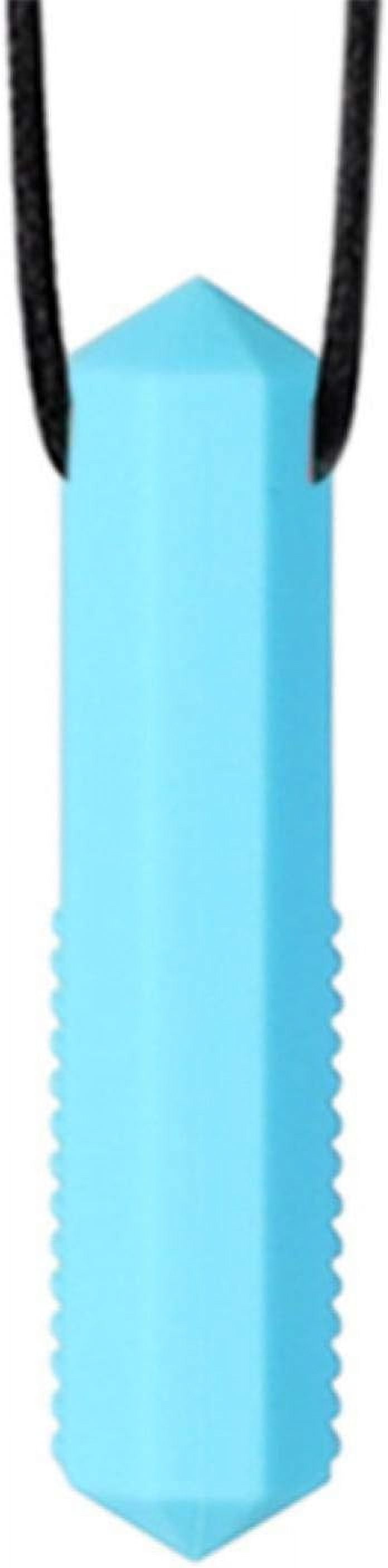 Sensory Chewy Partner, Blue Silicone Necklace For Boys And Girls With ...