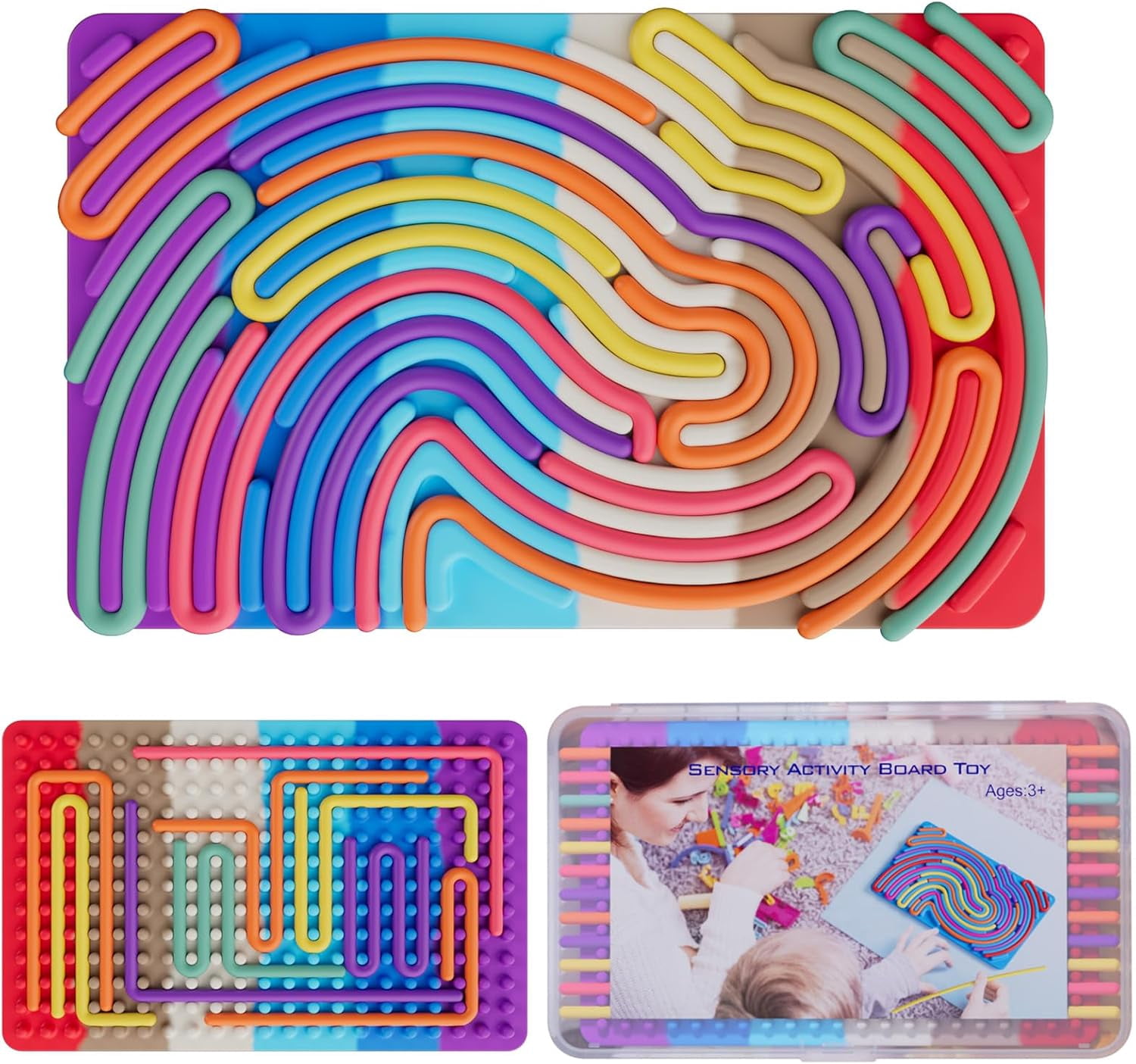 Sensory Fidget Toys for Kids Toddler Boys ,Sensory Activity Board for ...