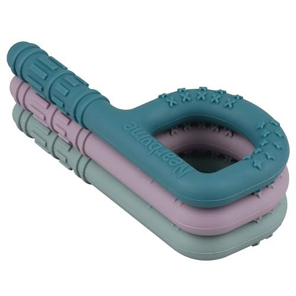 Sensory Oral Motor Chew Tool, P Shape Sensory Chew Toy, 3 Pack Silicone ...