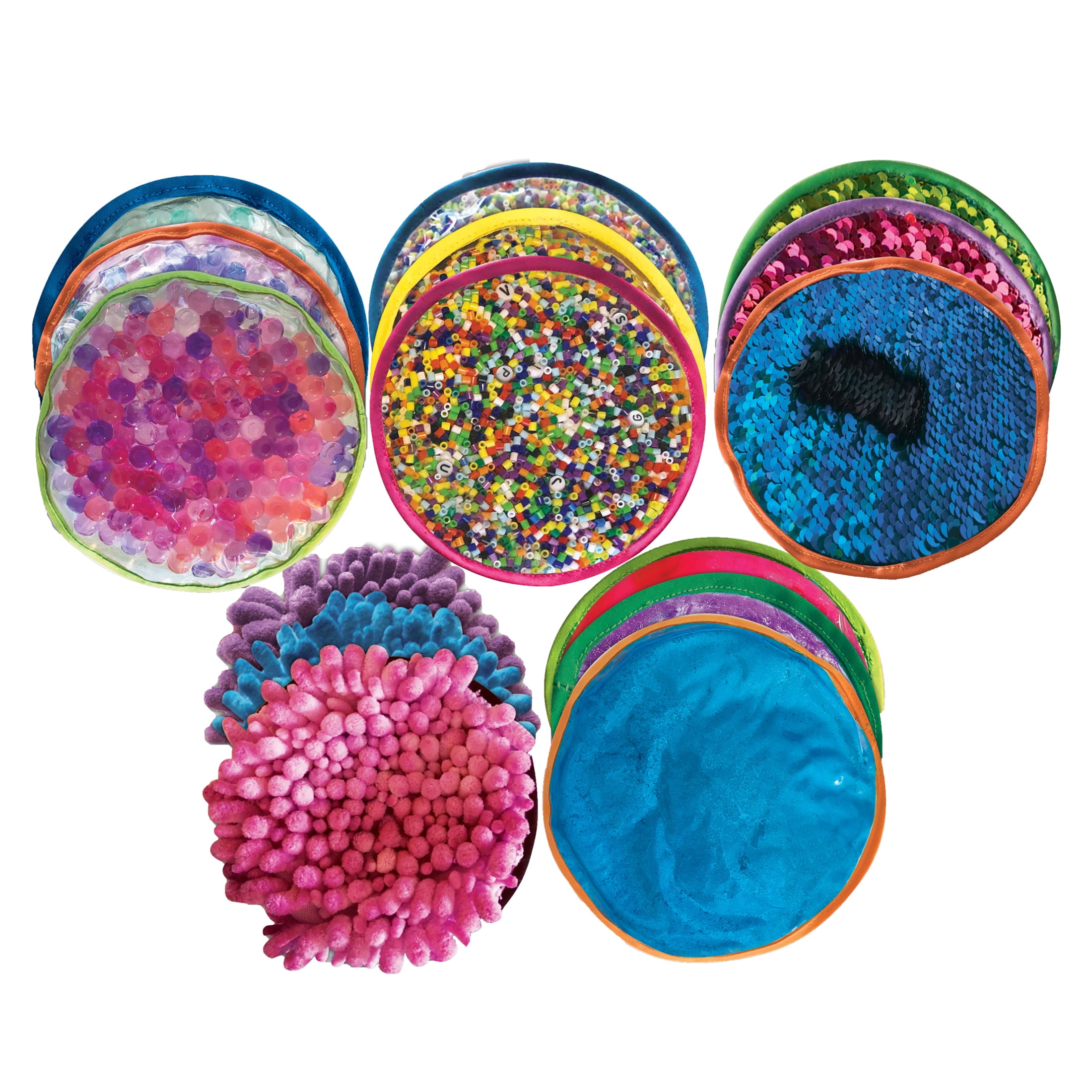 Sensory Playtivity Discs, 5 Sets, 15 Discs for Calming Kids, Autistic ...