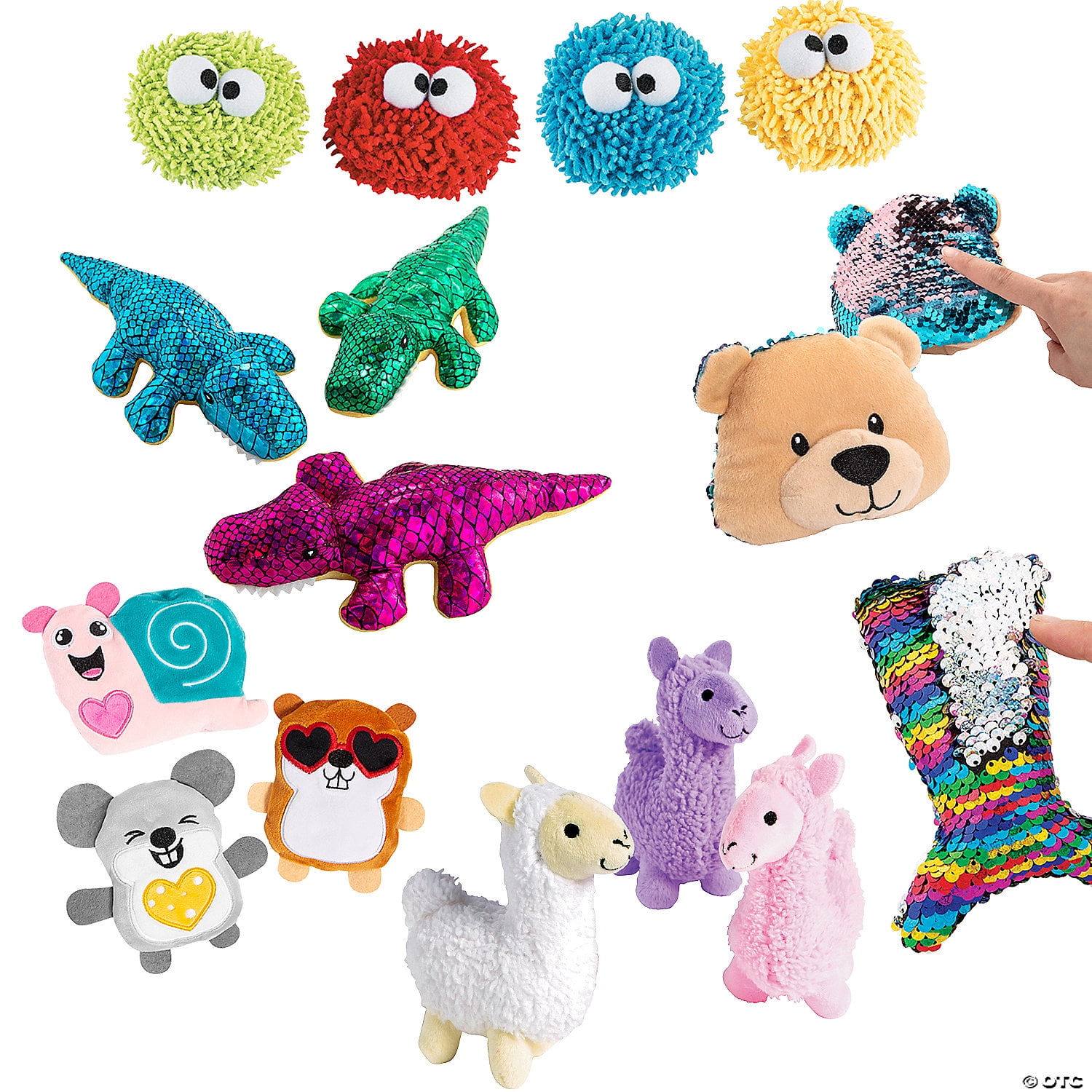 Sensory Plush Character Kit - 72 Pieces for Fun and Engagement ...