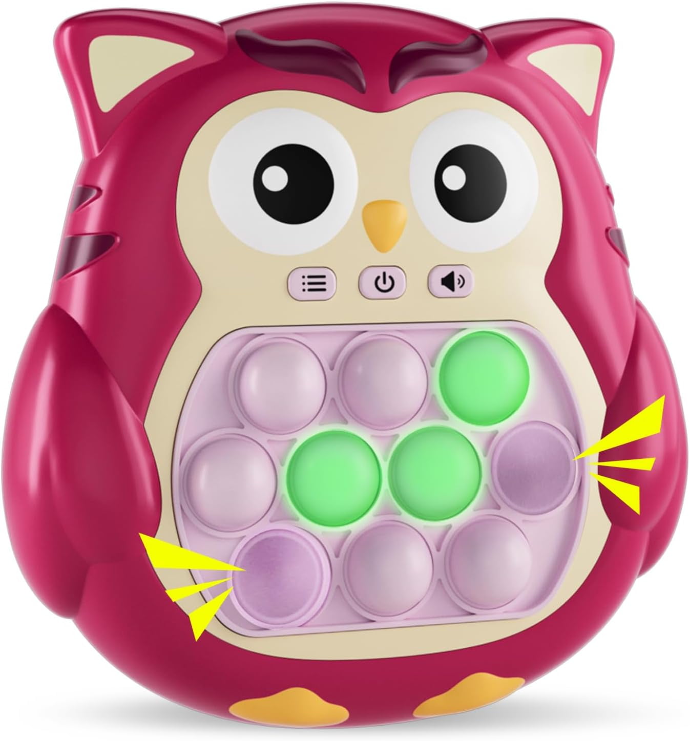 Sensory Pop Fidget Toys for Kids 3-12,Handheld Game for Kids,Light Up ...