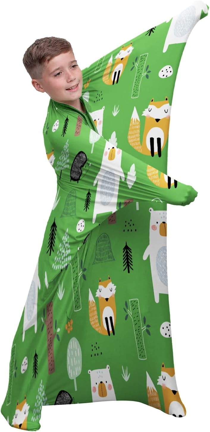 Sensory Sock Body Sock,Medium,6-9 Years, Blue Dinosaur Full Body Sock ...