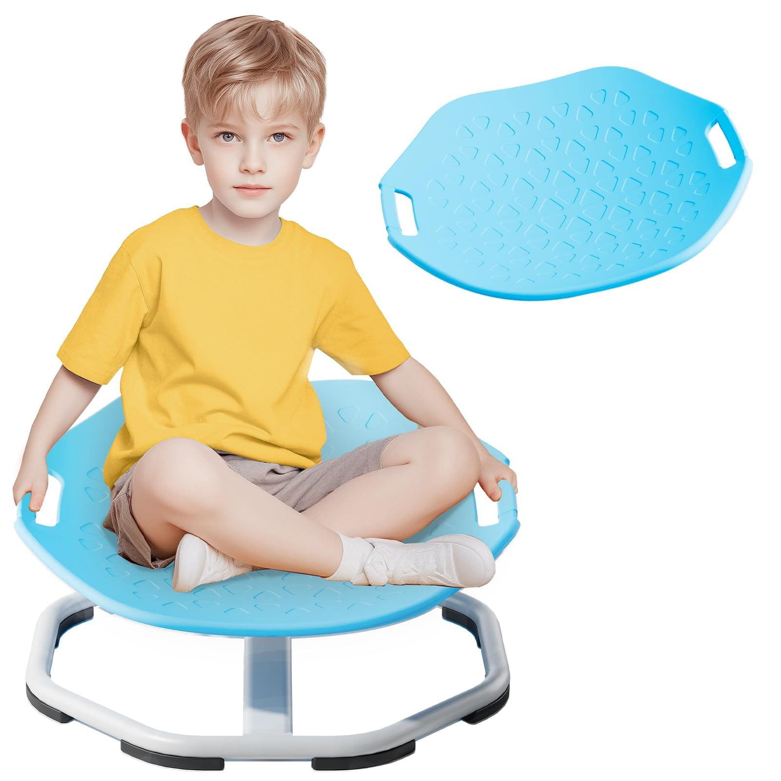 Sensory Spinning Chair for Autistic Kids, Autism Toddler Sensory Swivel ...