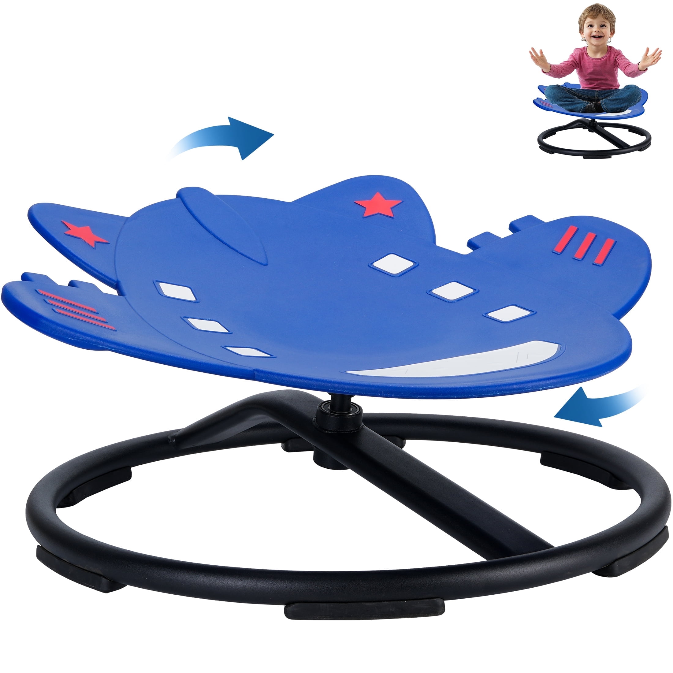 Walmart Black Friday Deals 2025 Crtynell Sensory Spinning Chair for ...