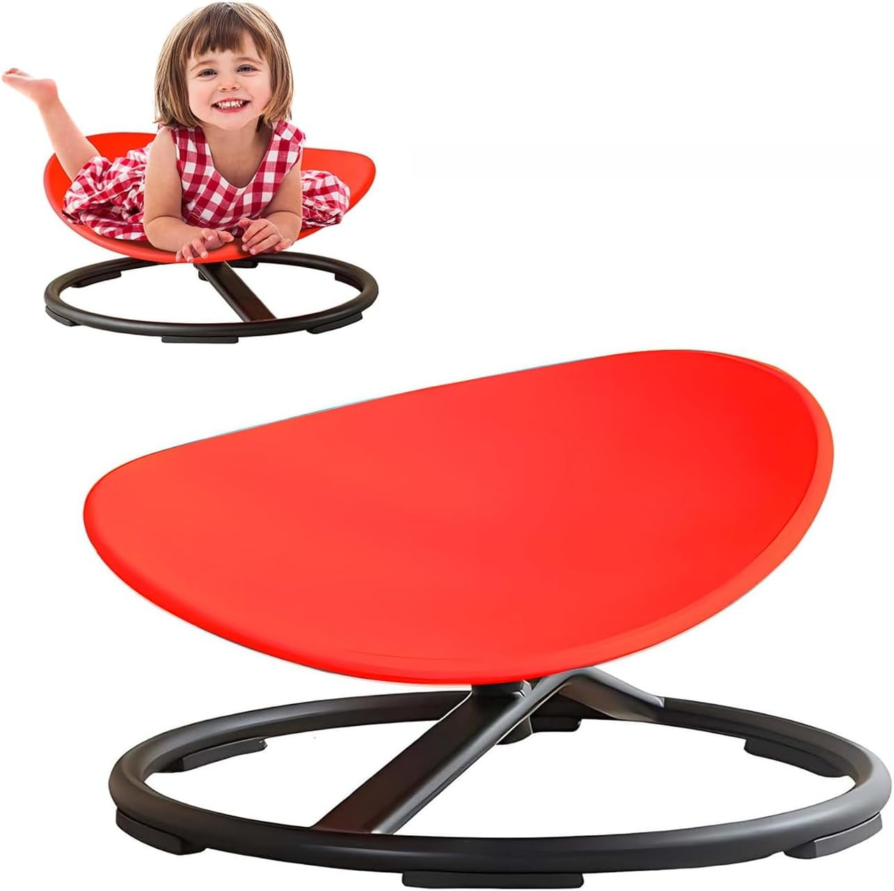 Sensory Spinning Chair for Kids, Autistic Childs Swivel Chair, Sit and ...
