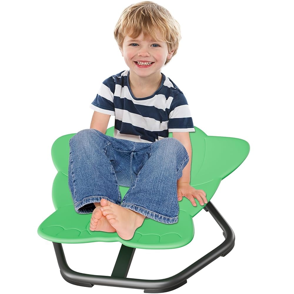 MoveCatcher Kids’ Green Sensory Spinning Swivel Chair - Activity & Body ...