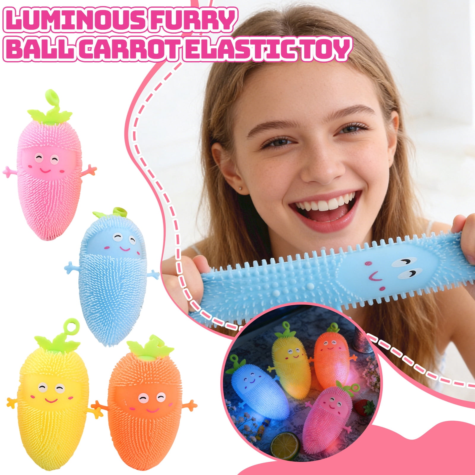 Sensory Squeeze Toys, Squeeze Toys for Relaxation, Squeeze Toys, Carrot ...