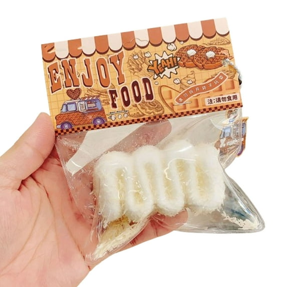 Sensory Stress Relief Toy Soft Mud Simulation Food Pinch Play Slow ...