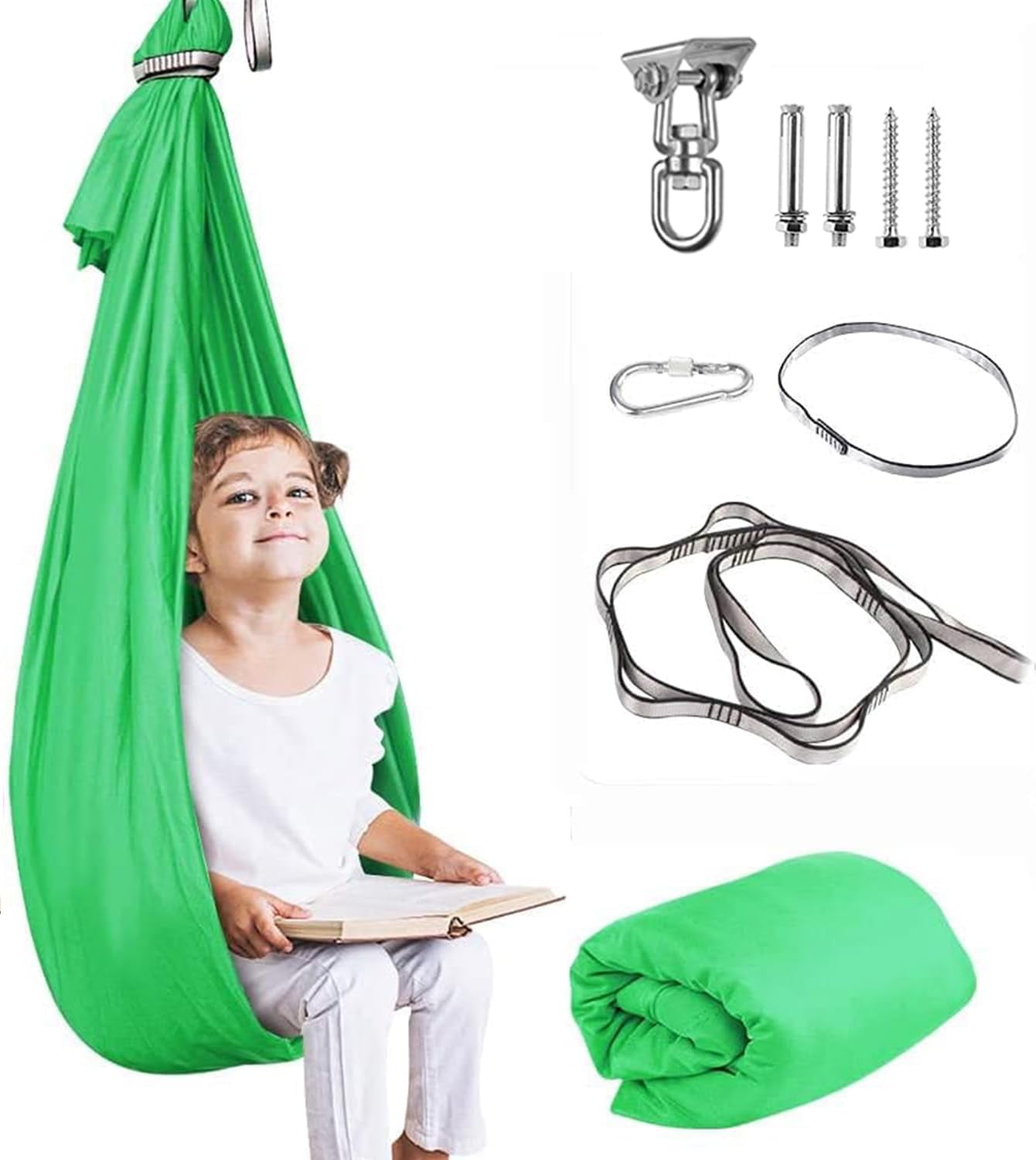 Sensory Swing for Kids with Special Needs (Hardware Included) Therapy ...