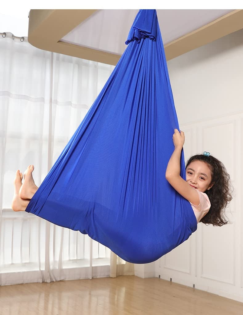 Sensory Swing Therapy Compression Cuddle Adjustable Hammock for Sensory ...