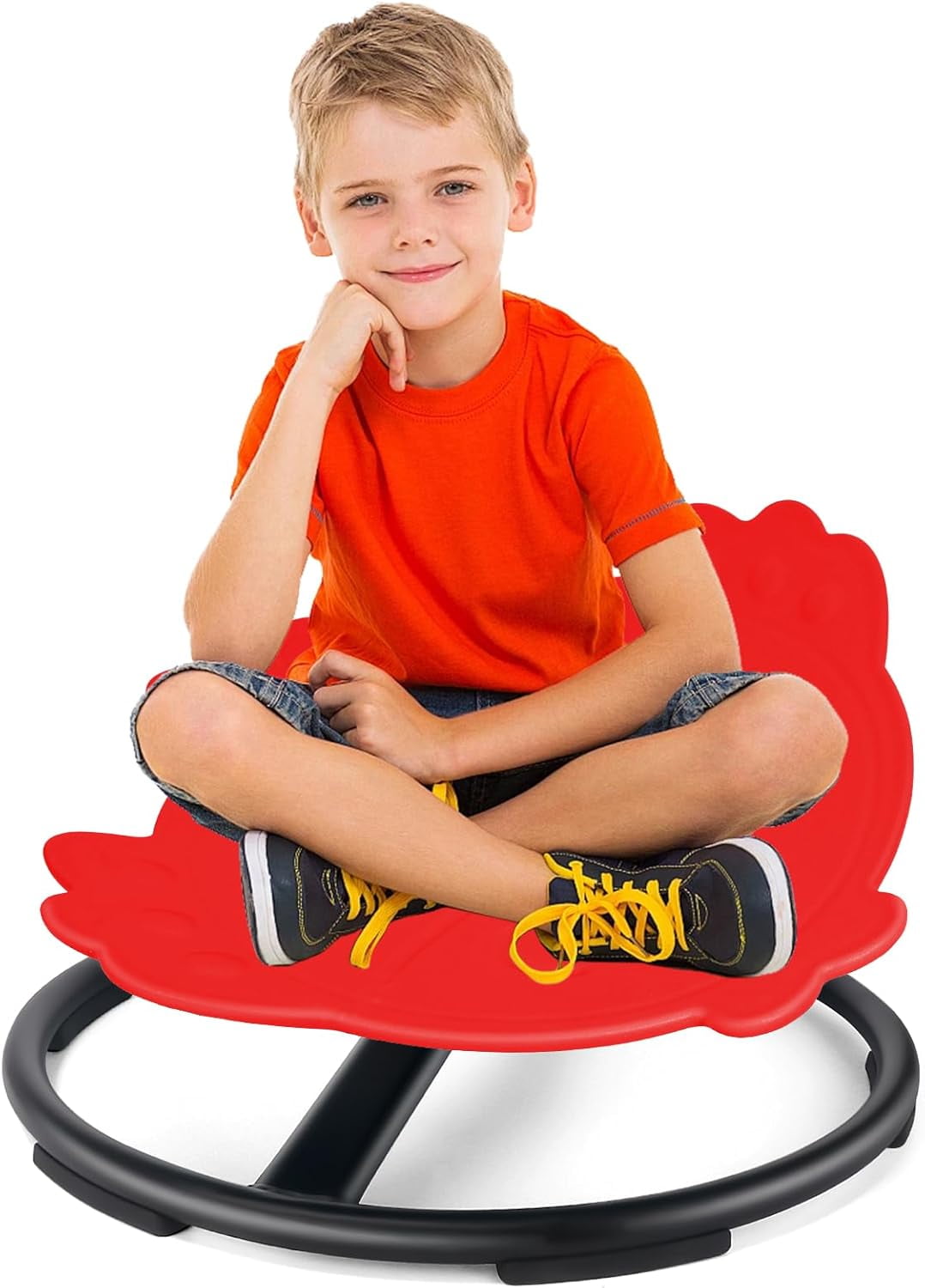 Sensory Swivel Chair for Autism Kids, Sensory Spin Seat Improve ...