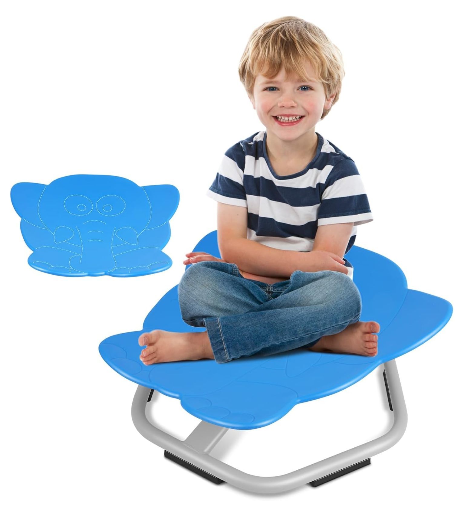 Sensory Swivel Chair for Kids, Autism Spin Chair, Balance Seat for ...