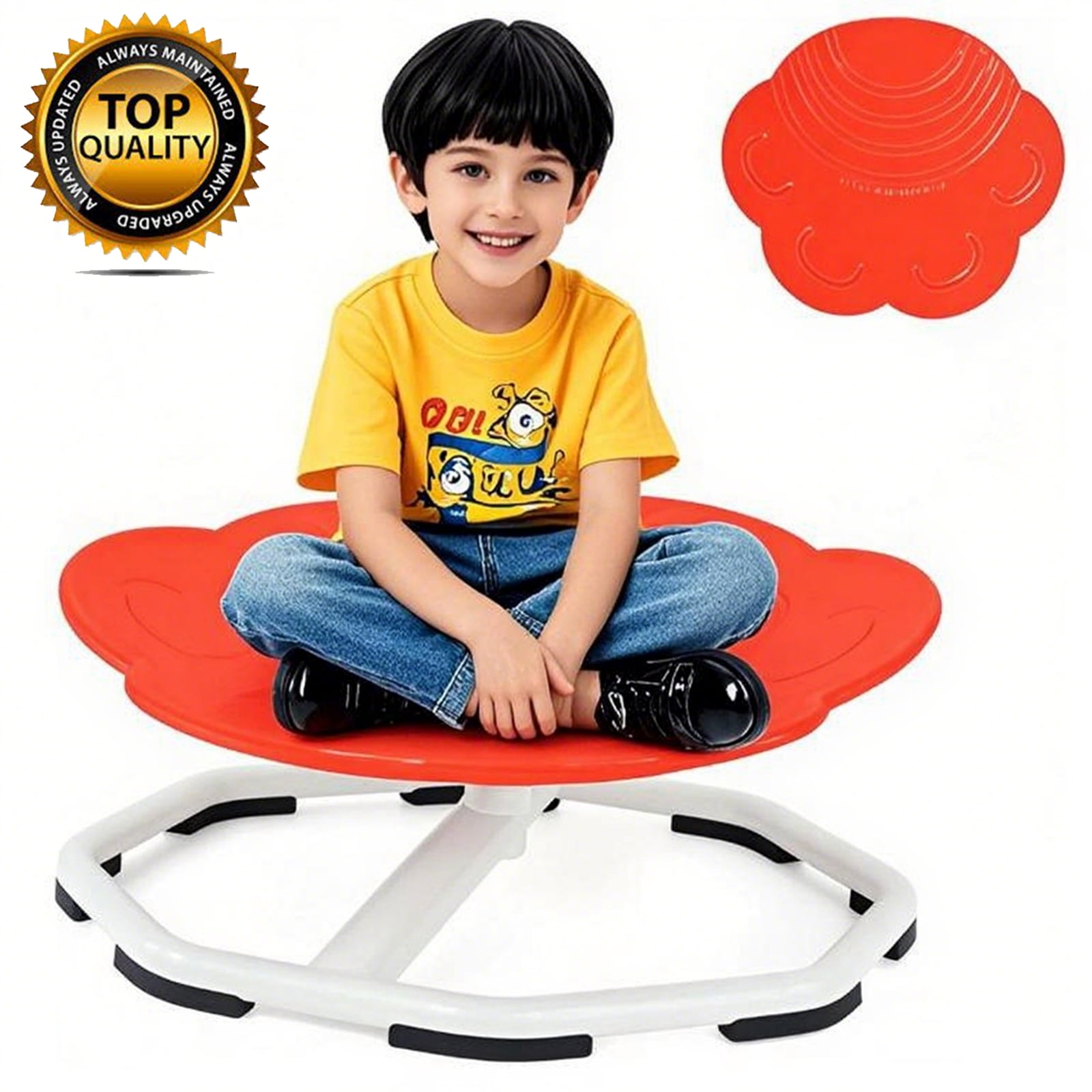 Sensory Swivel Chairs for Kids, Spin Chair for Autistic Children, Sit ...