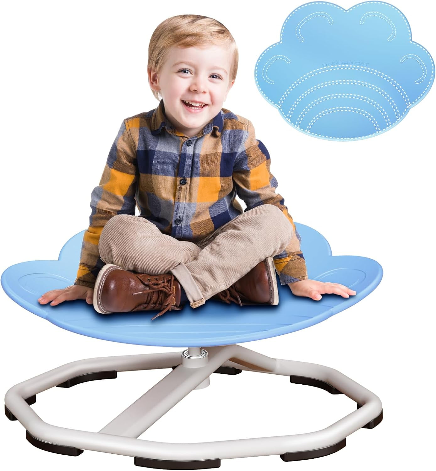 Sensory Swivel Chairs for Kids, Spinning Chair for Autistic Kids, Sit ...