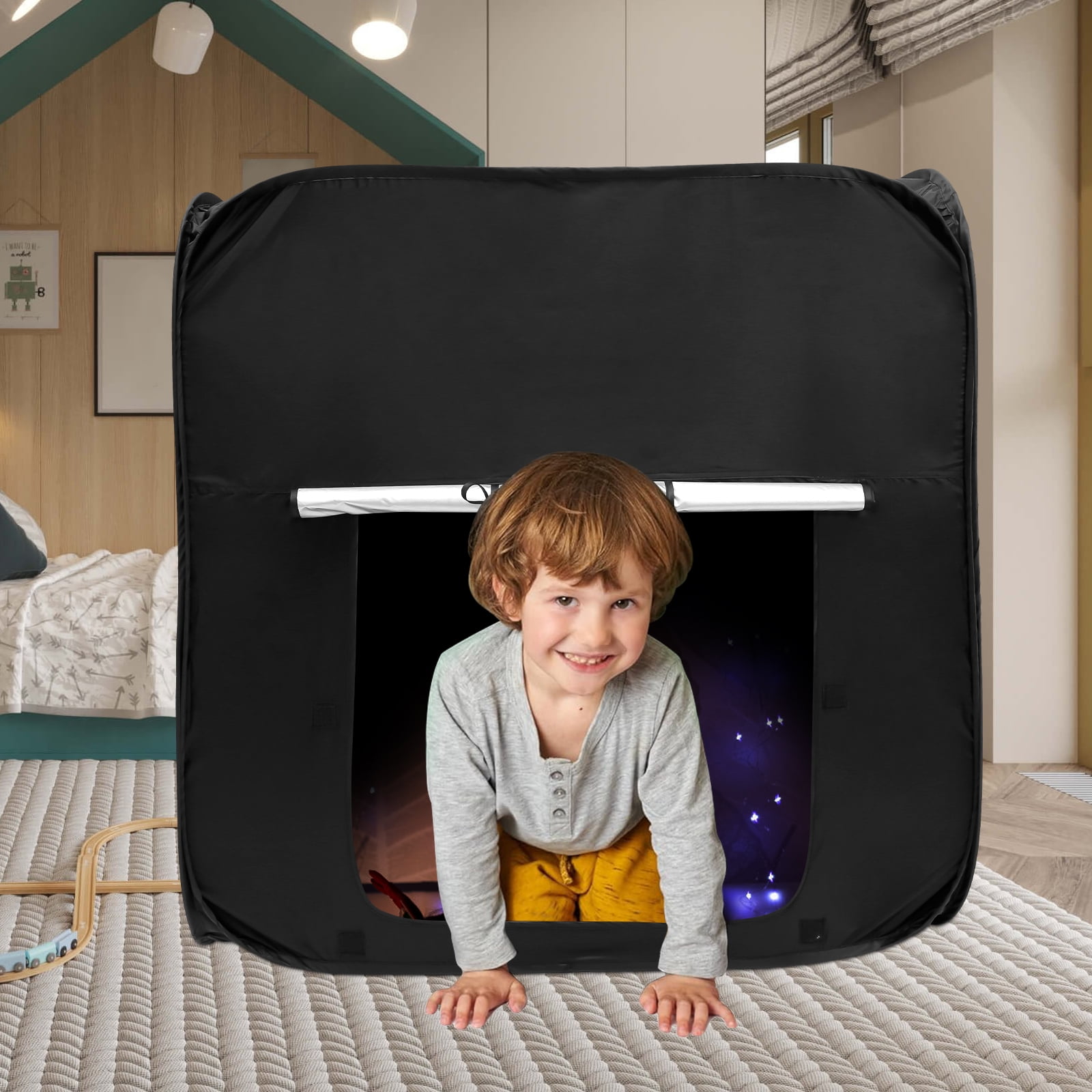 Sensory Tent for Kids with Storage Bag Portable Sensory Pop Up Tent ...