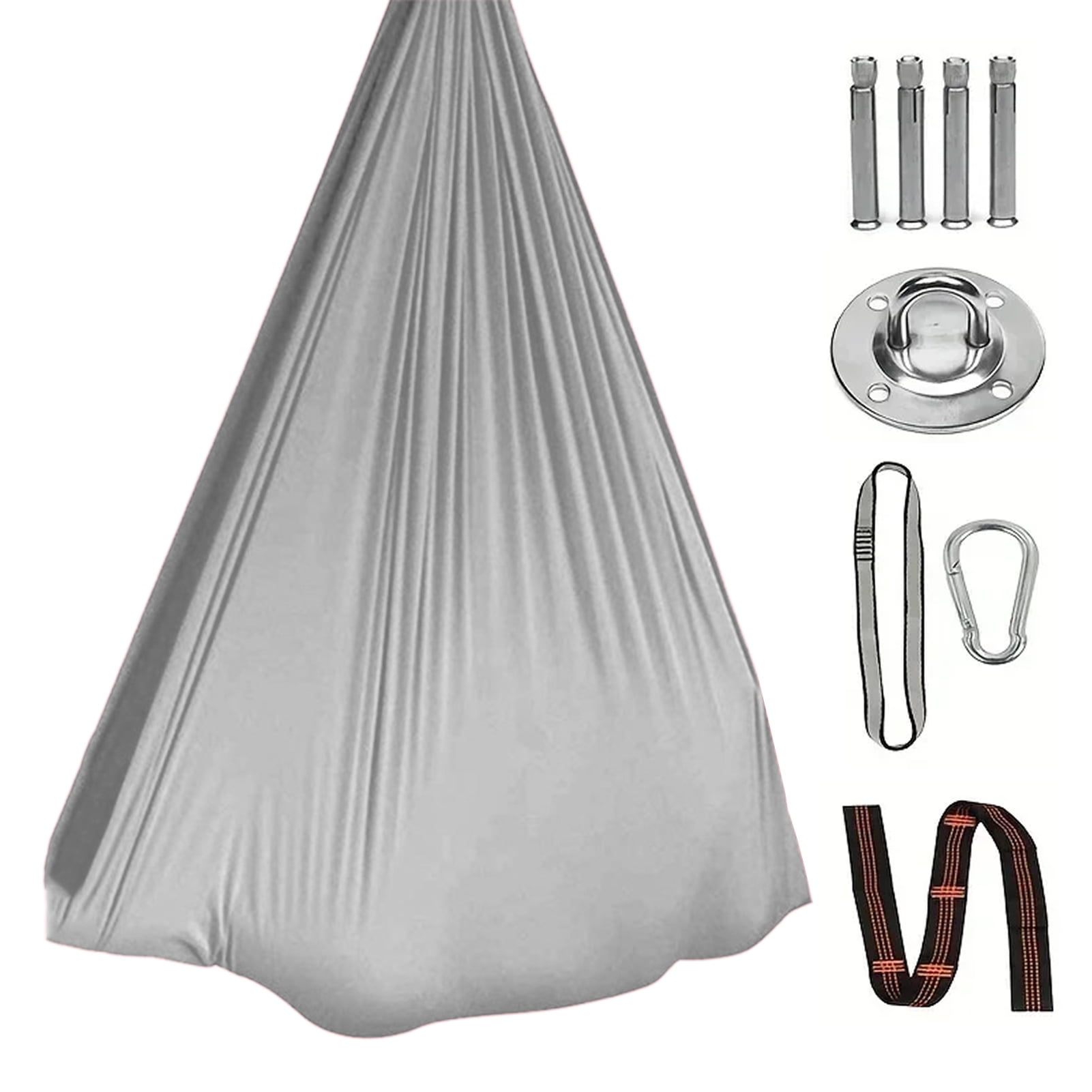 Sensory Therapy Swing Hammock Double Layer Fabric 300lbs Strong Load ...