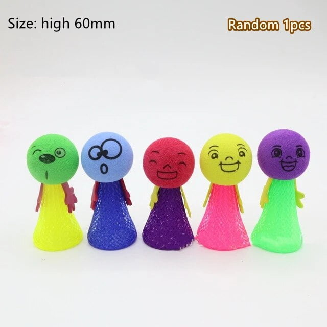 Sensory Toys Bean AntiStress Stretchy Strings Push It Squishy Chain ...